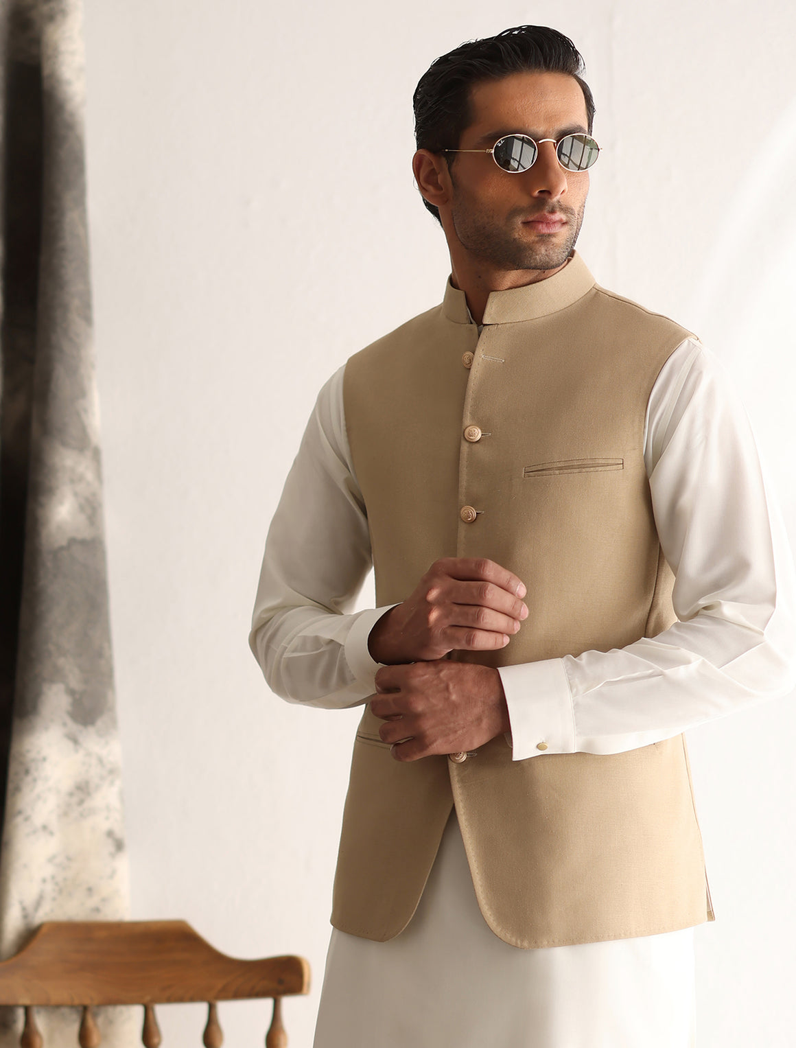 Buy Eastern Waist Coats For Men | Designer Waists Coat Online – Ismail ...