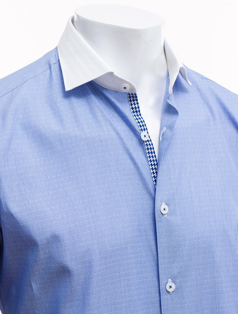 LIGHT BLUE DOBBY SHIRT – Ismail Farid